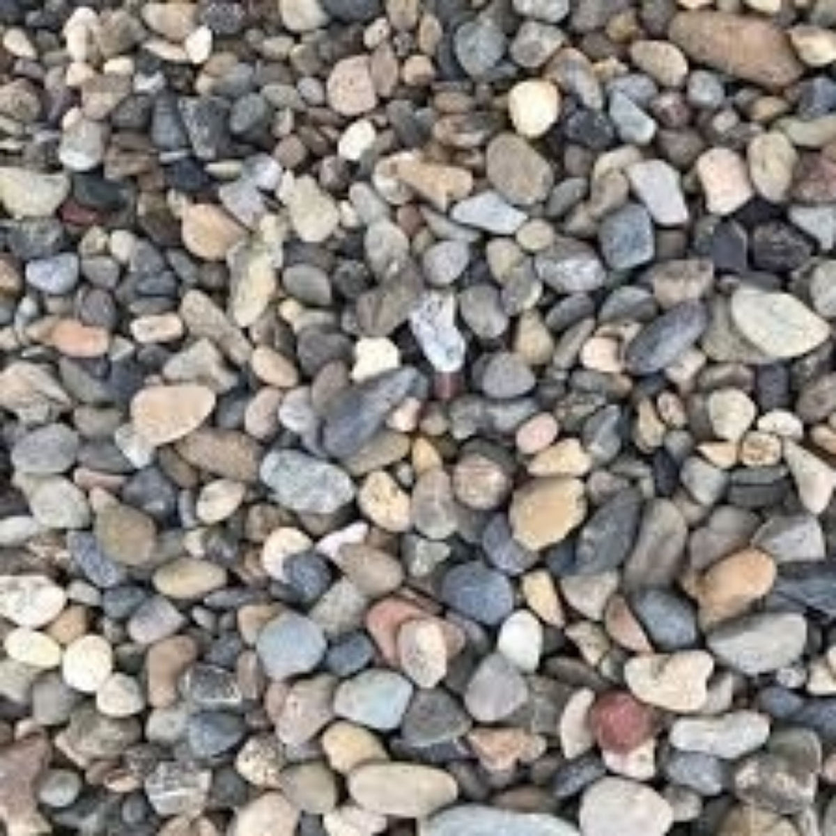 Grey River Pebbles 20mm M3 – Lumpys Nursery & Landscape Yard