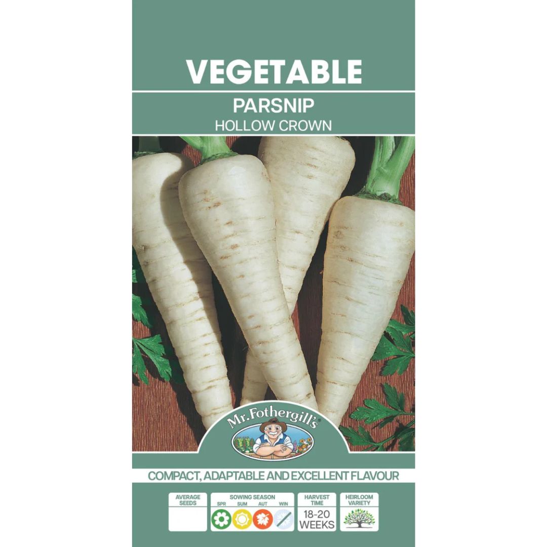Fothergills Parsnip Hollow Crown – Lumpys Nursery & Landscape Yard