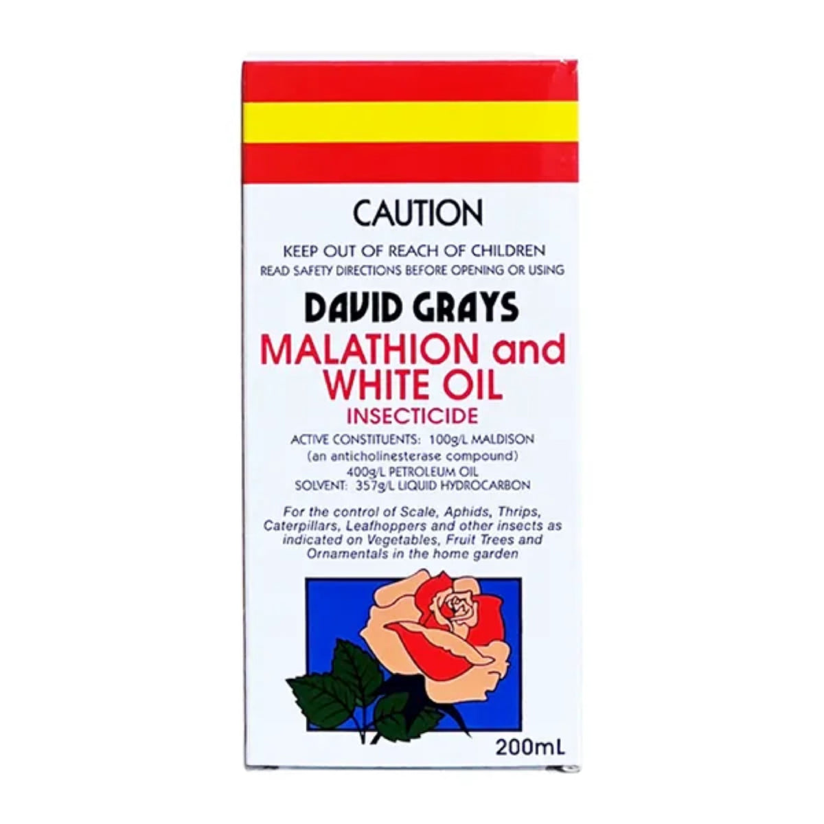 David Grays Malathion & White Oil Insecticide 200ml – Lumpys Nursery ...