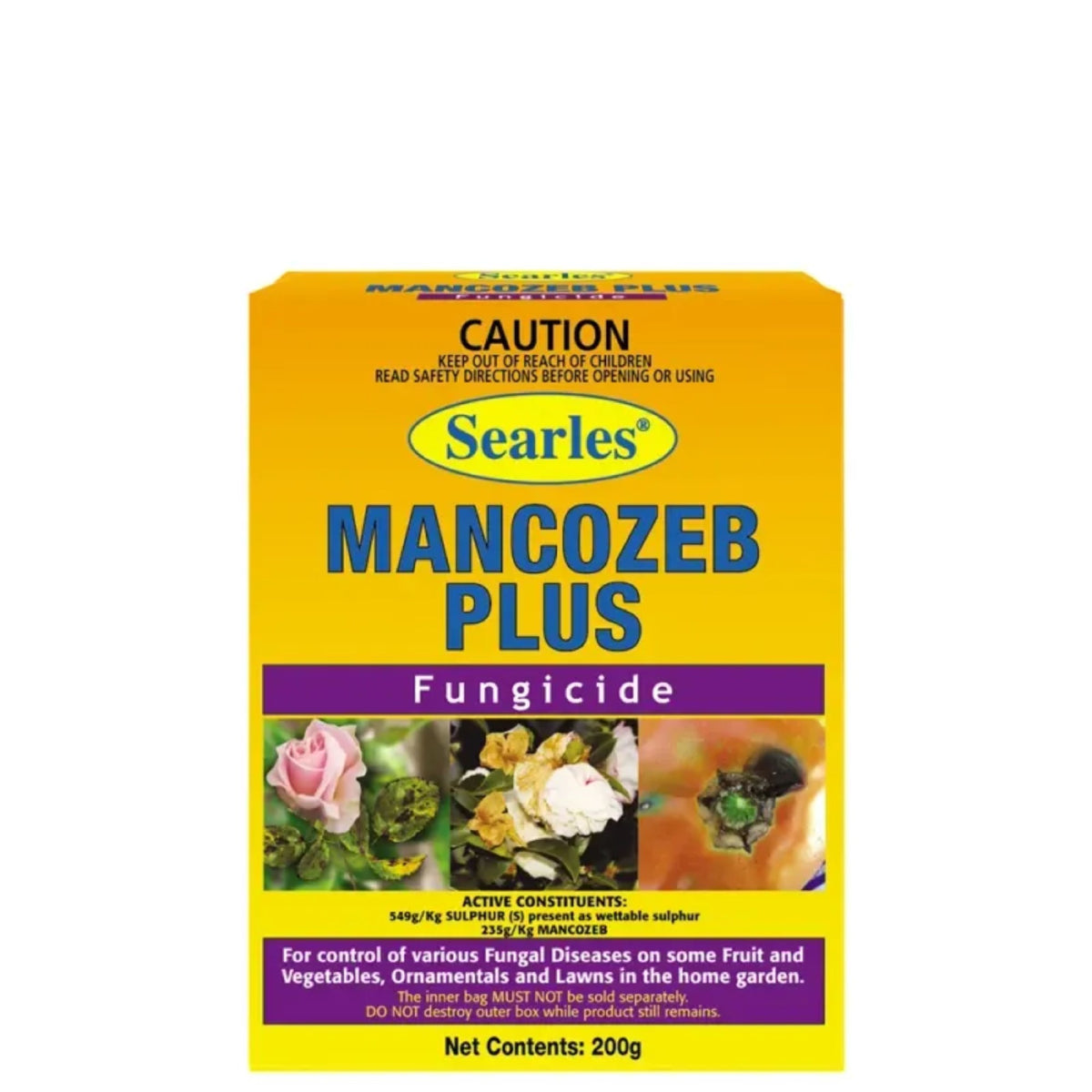 Searles Mancozeb Plus Fungicide 200g – Lumpys Nursery & Landscape Yard