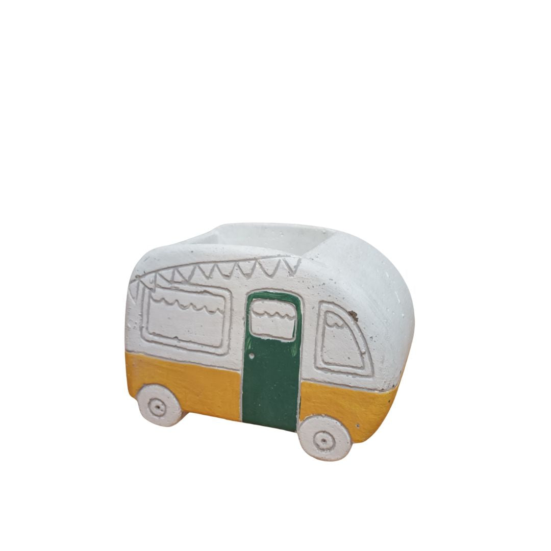 Caravan Pot Yellow L – Lumpys Nursery & Landscape Yard