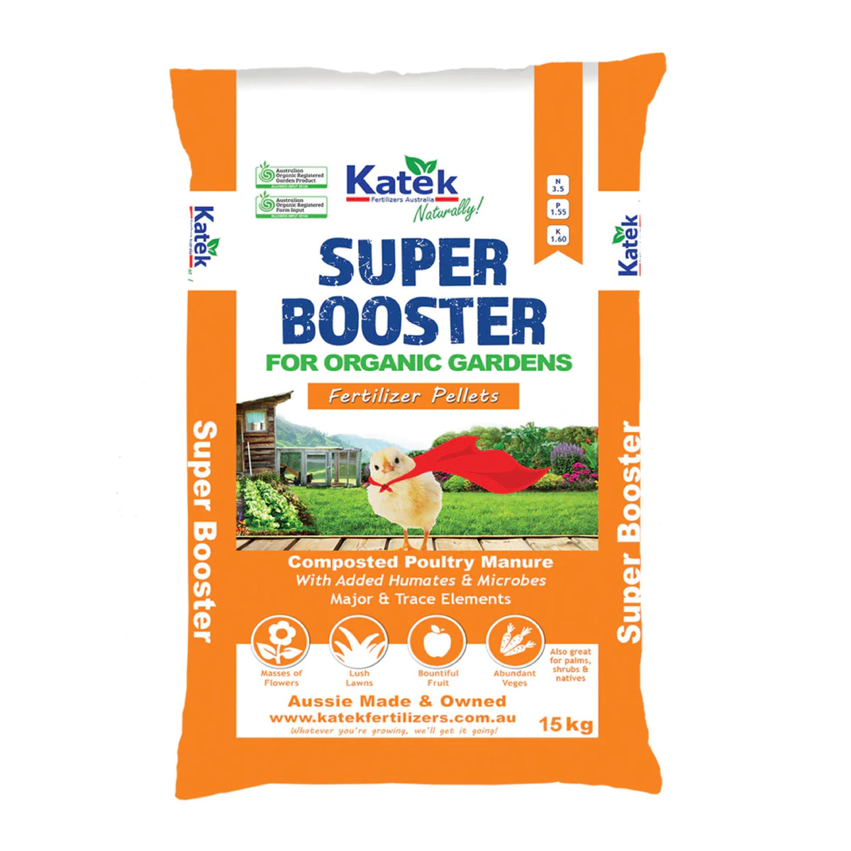 Katek Super Booster Fertilizer Pellets 15kg – Lumpys Nursery ...