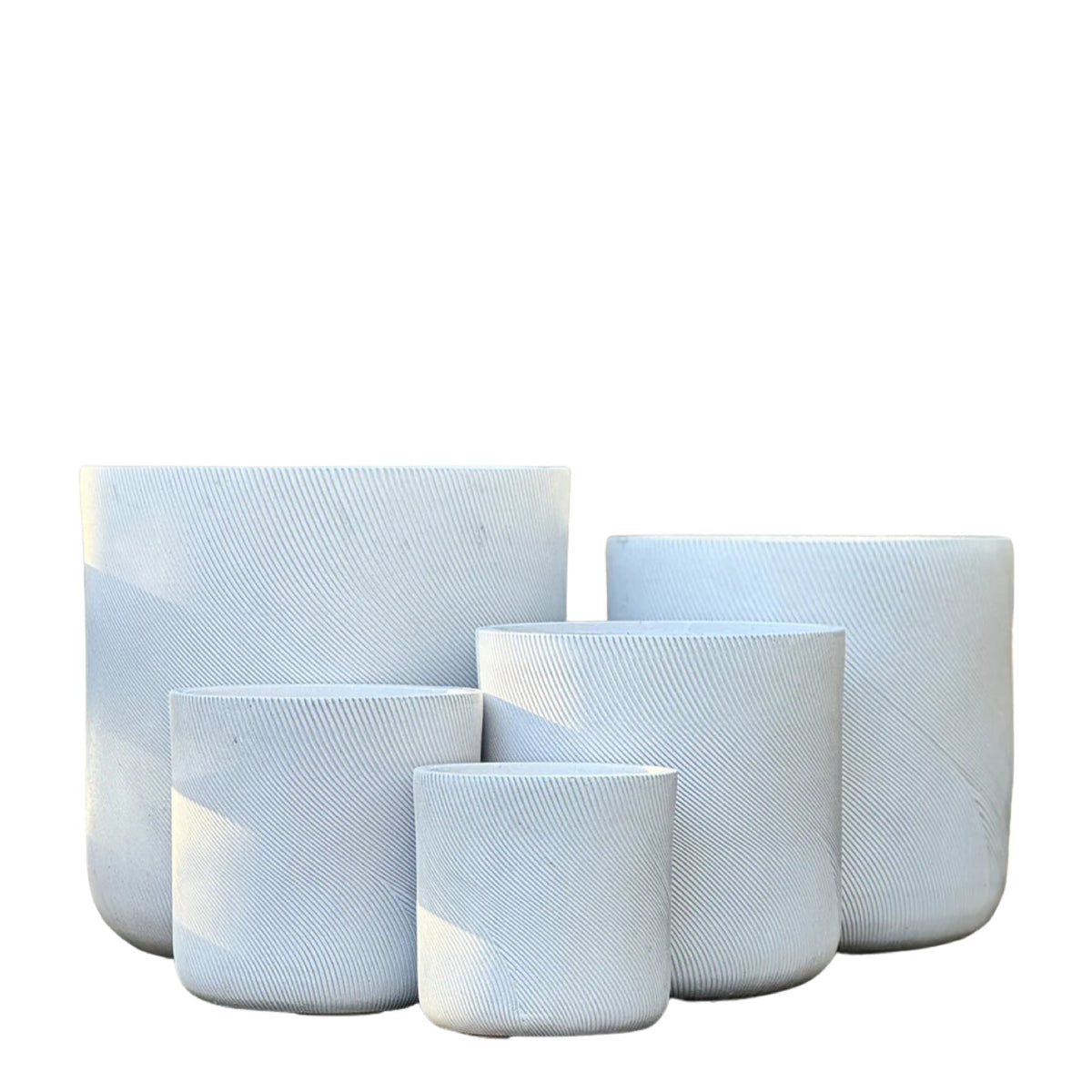 Northcote Pottery Helix Cylinder Pot – Lumpys Nursery & Landscape Yard