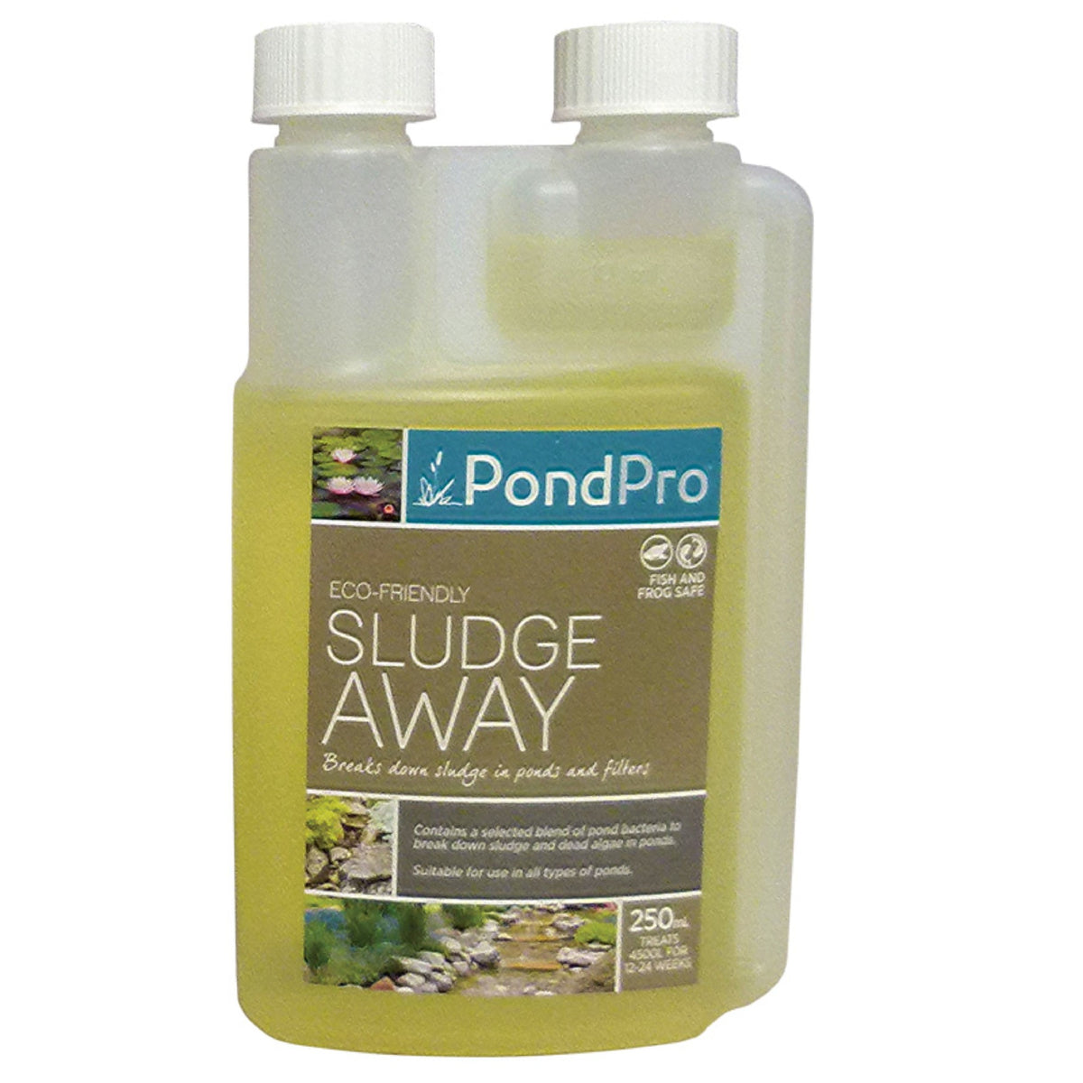 Pondpro Sludge Away 250ml (4500l) – Lumpys Nursery & Landscape Yard