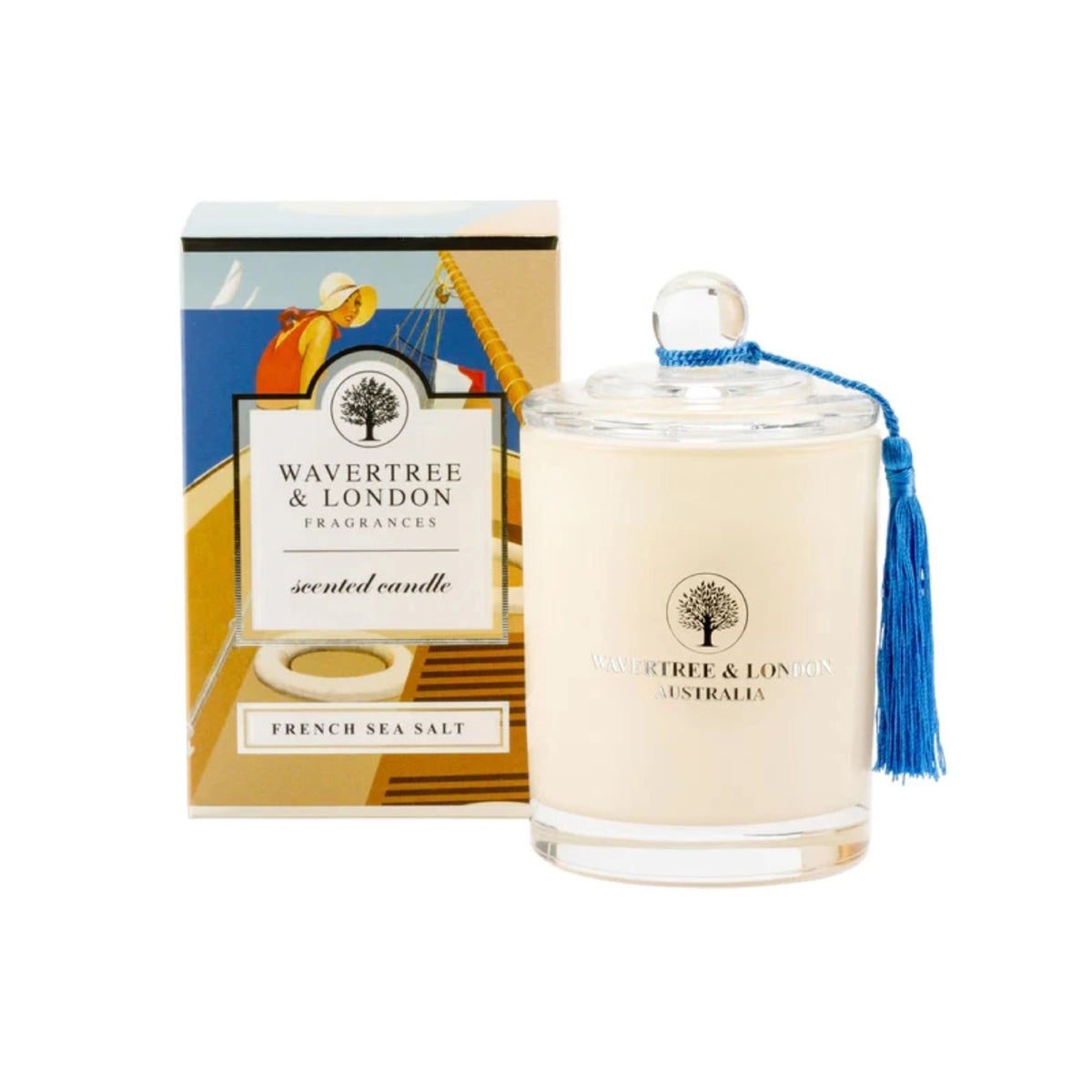 Wavertree & London French Sea Salt Candle – Lumpys Nursery & Landscape Yard