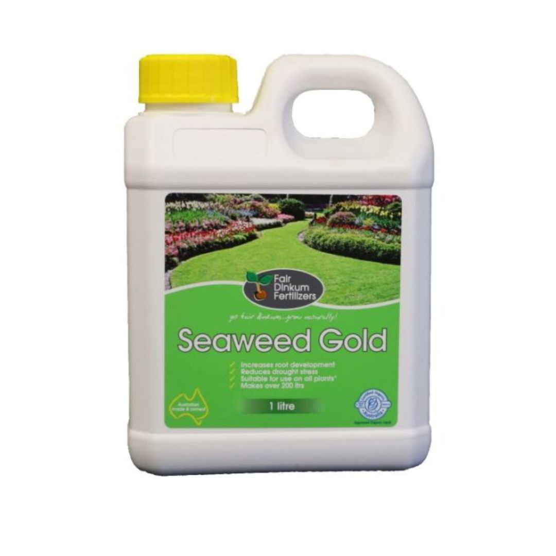 Fair Dinkum Fertilizers Seaweed Gold Plant Food 1l – Lumpys Nursery ...